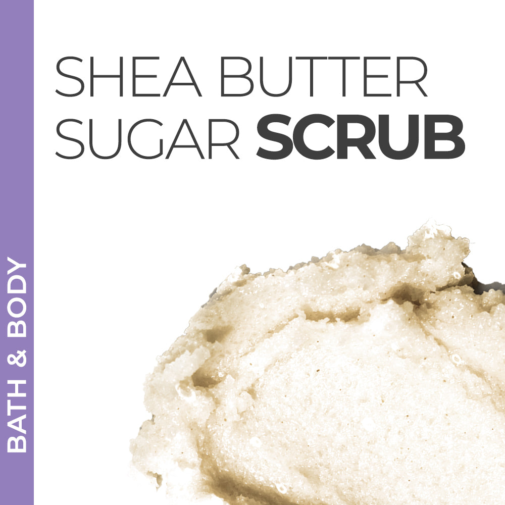 Organic Shea Butter Sugar Scrub - Wholesale Body Scrub
